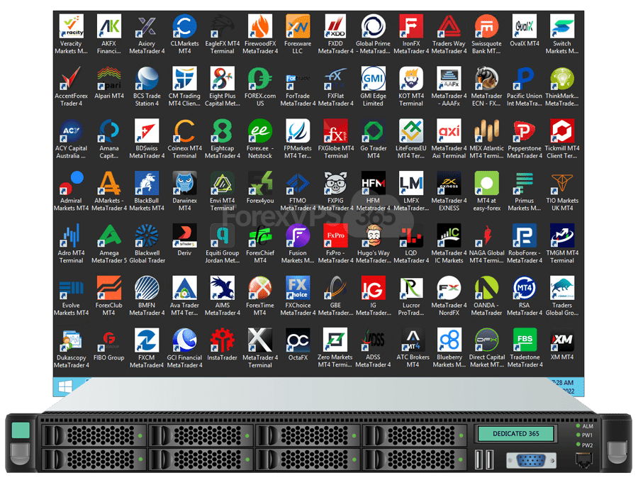 Lightning-fast Professional Forex Dedicated Servers on Windows OS